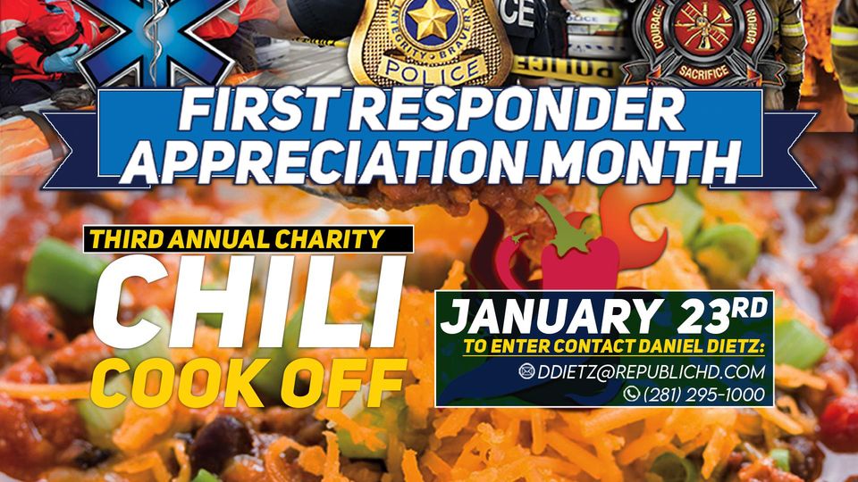 third annual chili cook off - Ride Texas