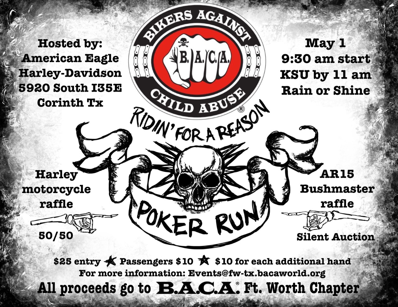 baca poker run - Ride Texas