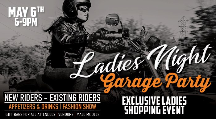 ladies night garage party - Ride Texas