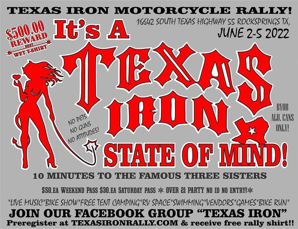 texas iron - Ride Texas