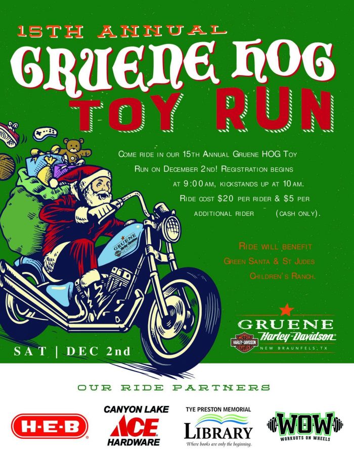 GRUENE HOG TOY RUN - Ride Texas
