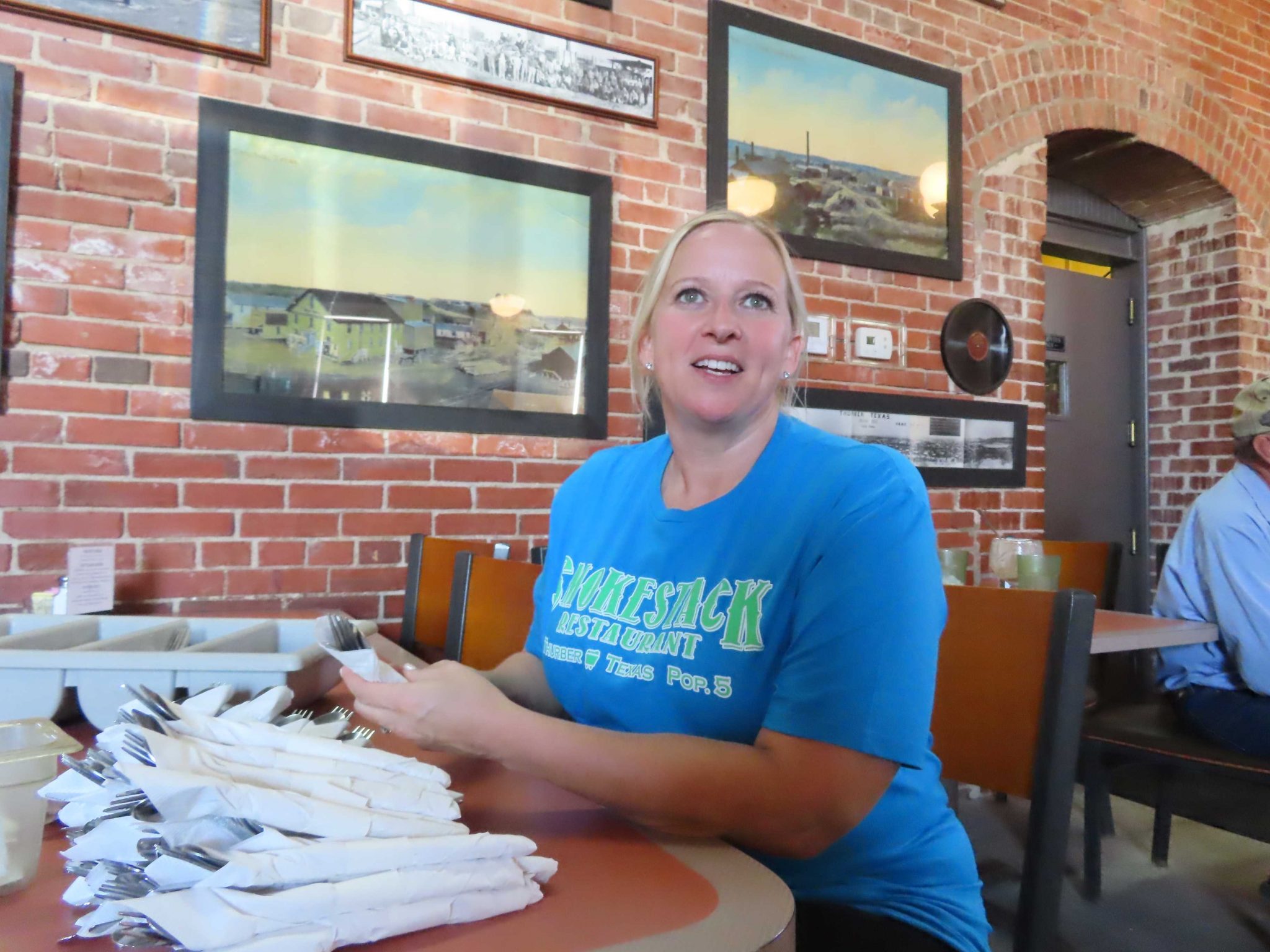 Thurber’s Smokestack Restaurant, a historic diner in a tiny Texas town ...